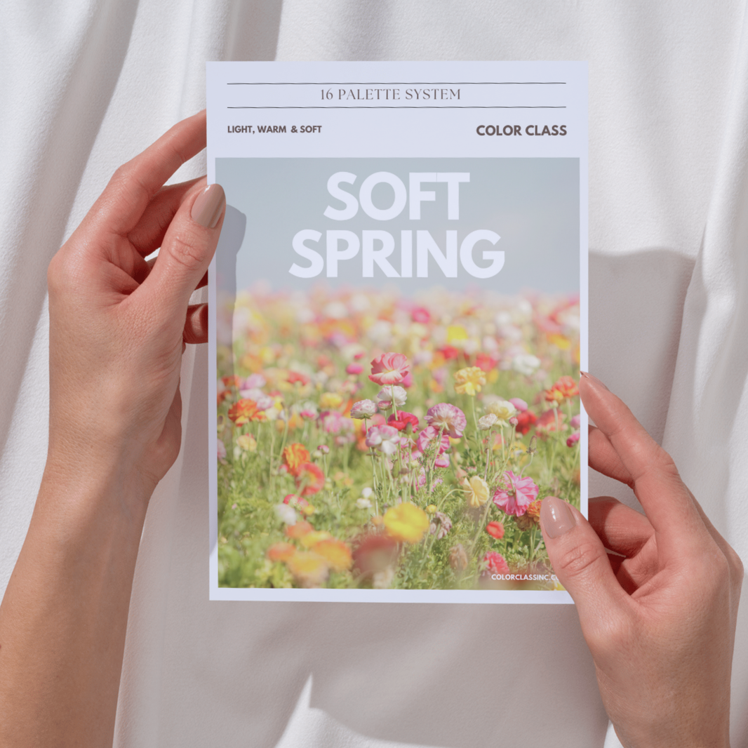 Spring - 16 Palette - includes Light, Warm, Clear/Bright and Soft Cate ...