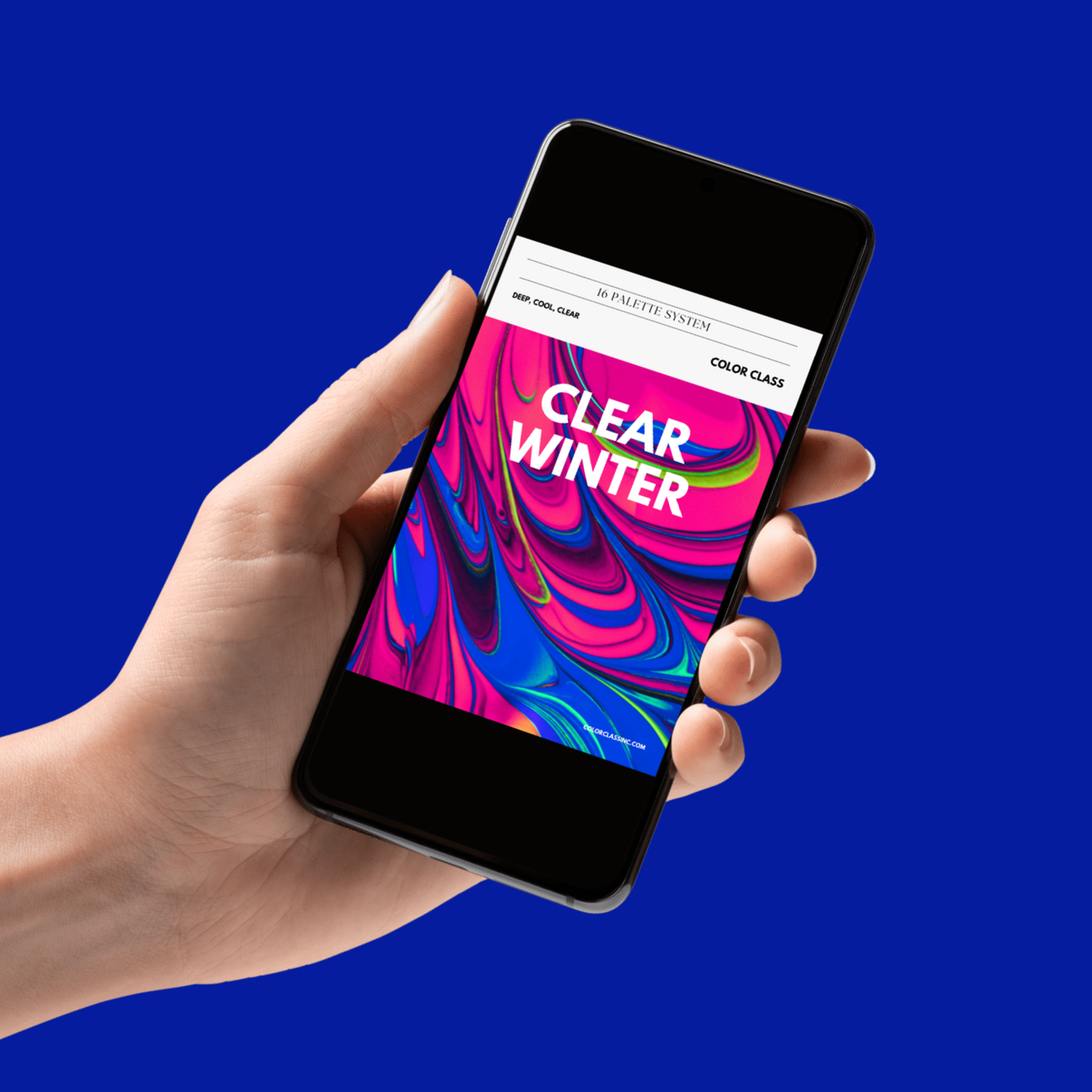 Clear Winter Digital Color Palette Guide – Color Class